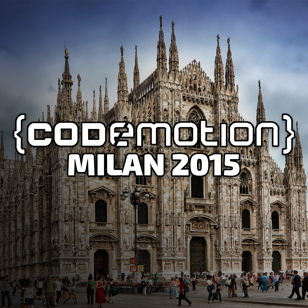 Press Kit | Codemotion Milan 2015